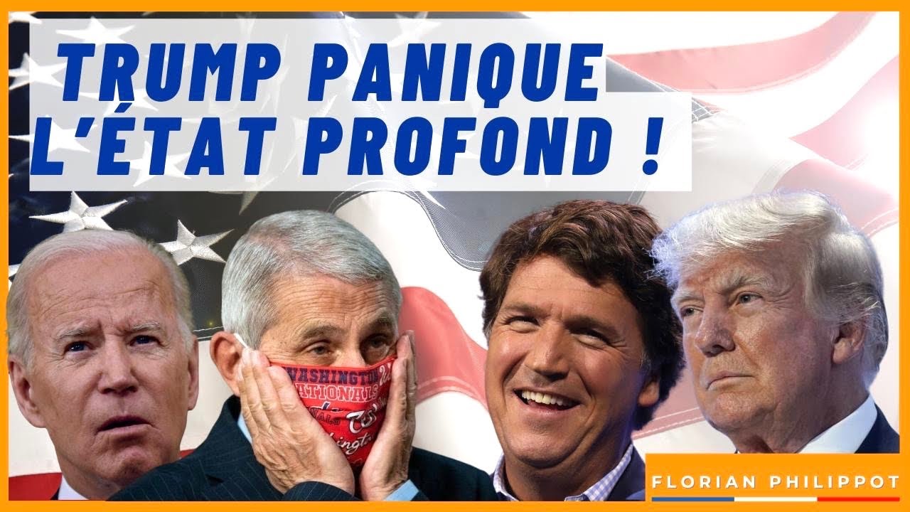 Donald Trump se déchaîne : l’État profond en panique maximale ! Par ...